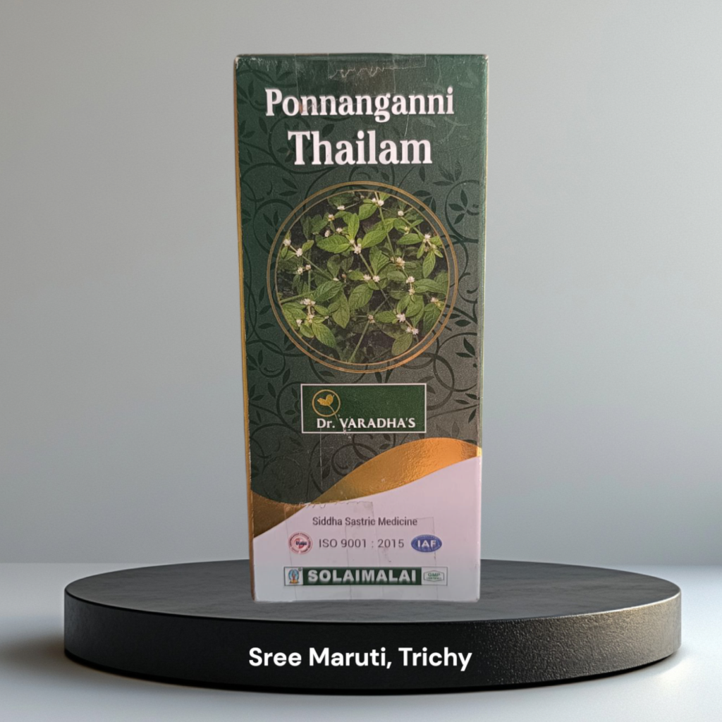 Ponanganni Thailam 100ml | Solaimalai | Siddha | Sree Maruti